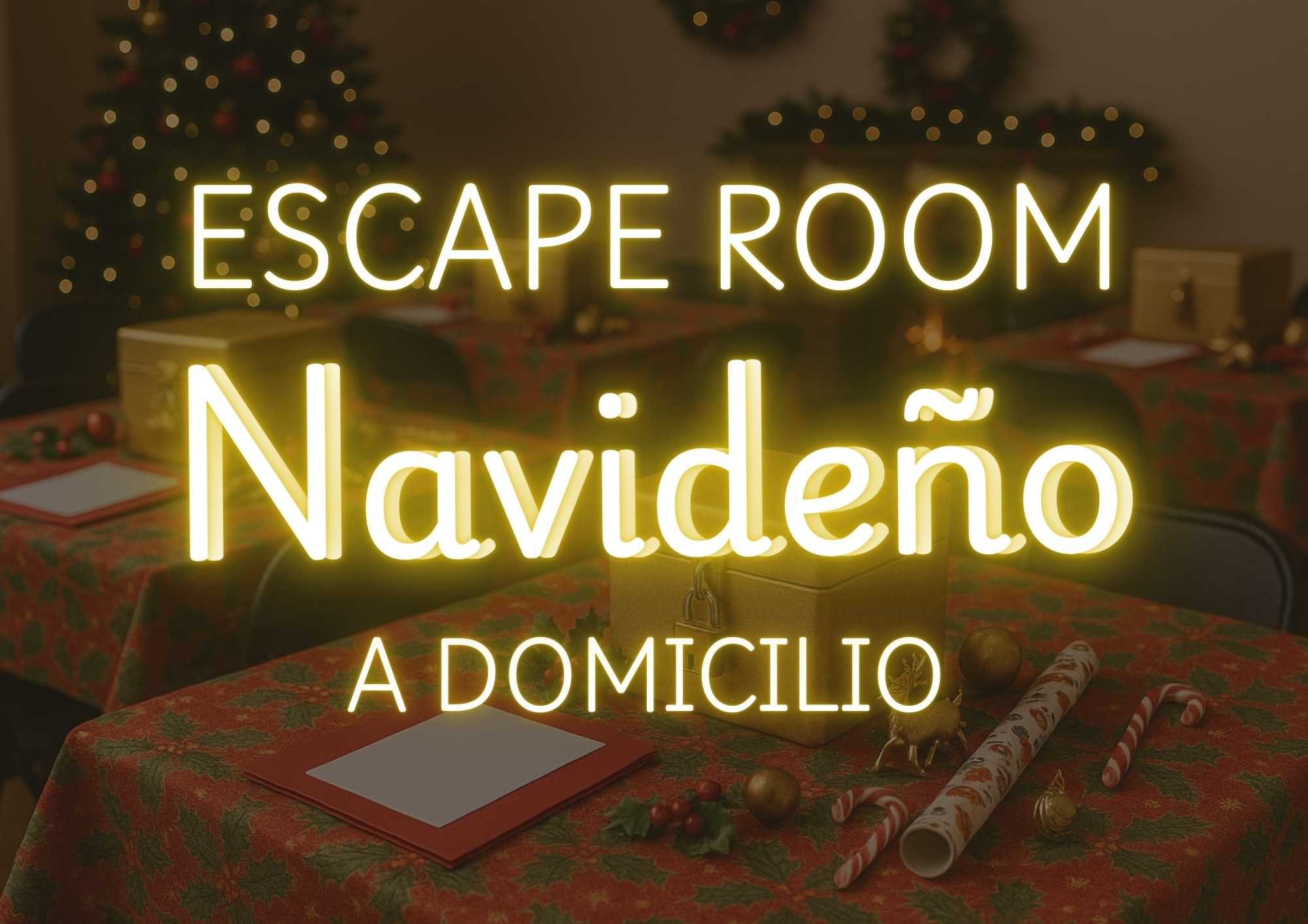 Escape Room Navidad a domicilio